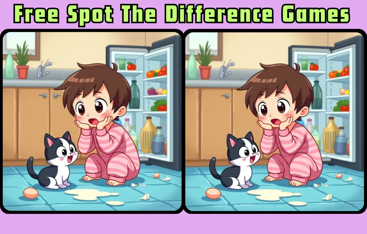 Free Spot The Difference Games - Spotpuzzle.com