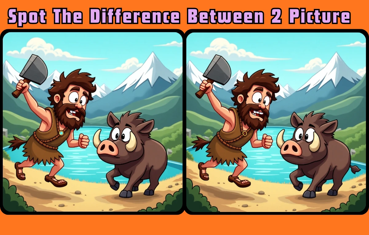 Spot The Difference Between 2 Picture: A Fun Challenge for Kids and ...