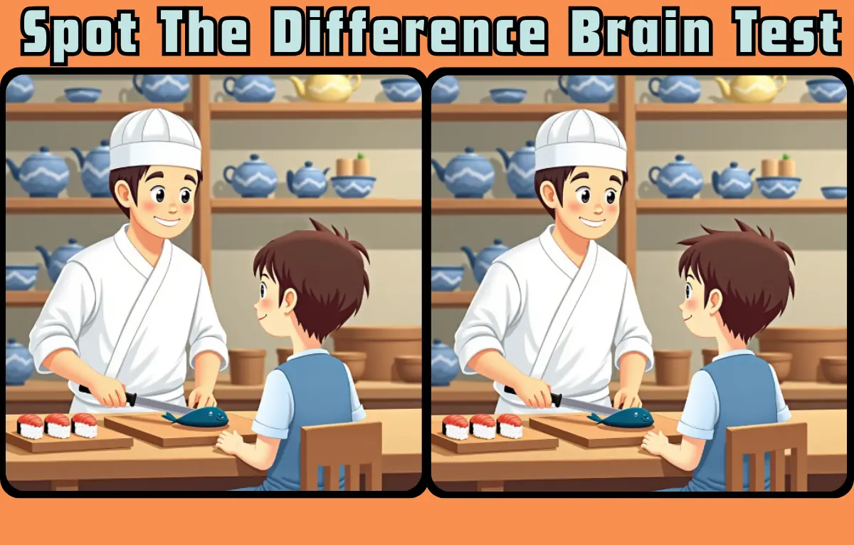 Spot The Difference Brain Test - Spotpuzzle.com